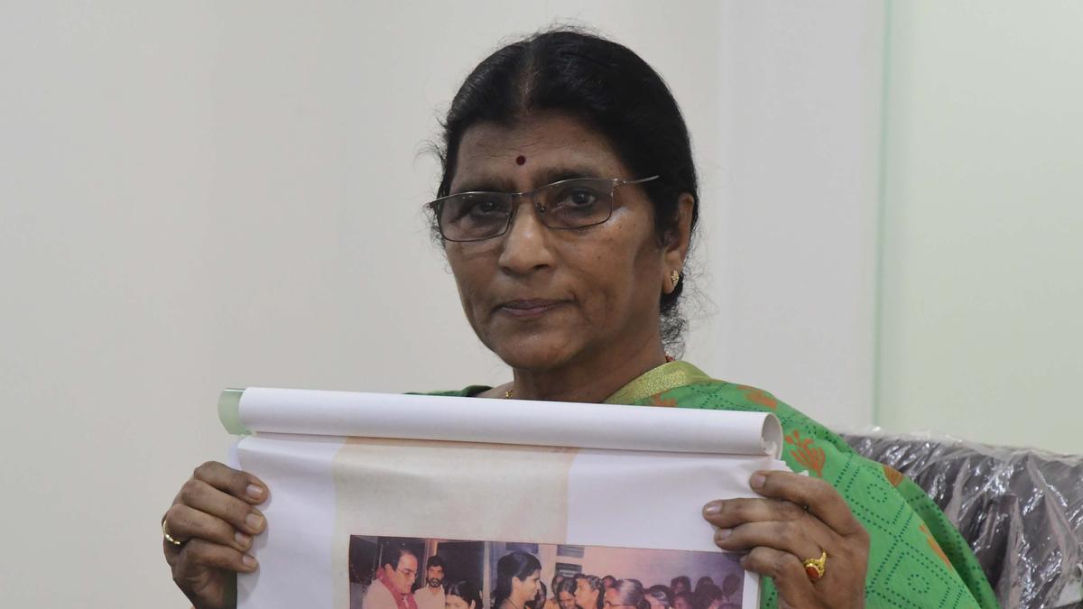 Lakshmi Parvati hits out at NTR’s family after being snubbed for coin release ceremony - The Hindu